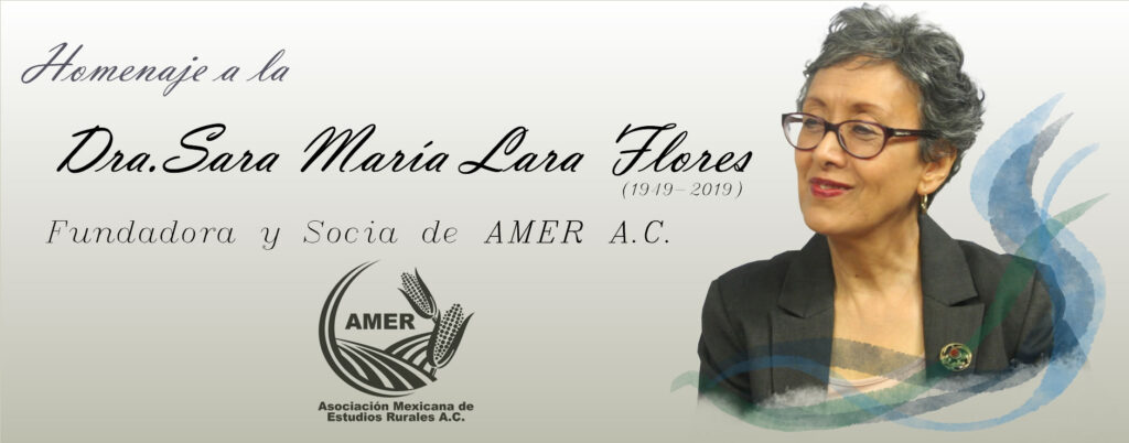 Homenaje a la Dra. Sara Lara Flores – Asociación Mexicana de Estudios ...